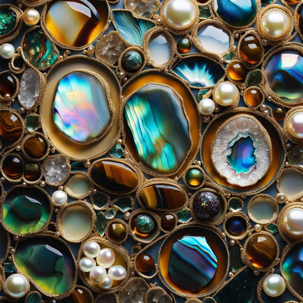 (Asian Style Panel Iridescence Sparkling Translucence Transparence ...