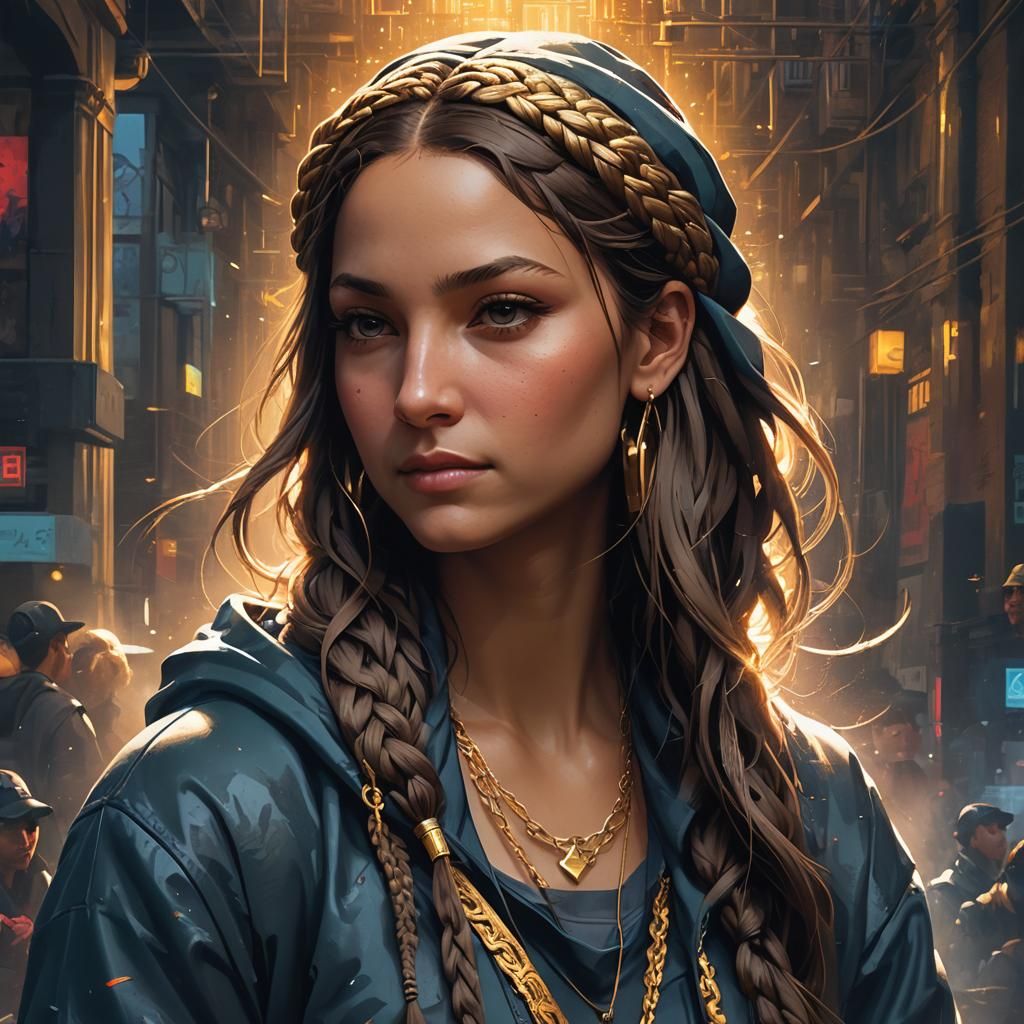 Modern Day Mona Lisa - AI Generated Artwork - NightCafe Creator