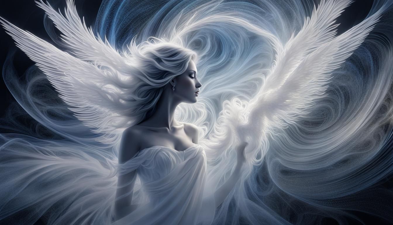 8 Pictures (00/8) (SET2) Aureoles floating angel floating - AI ...