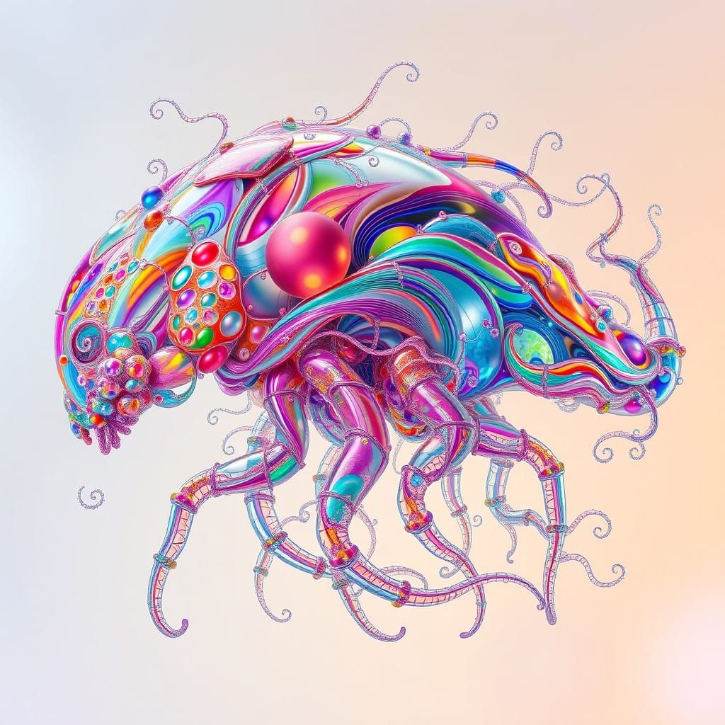 This creature is real and lives in the gas layers of Jupiter and life ...