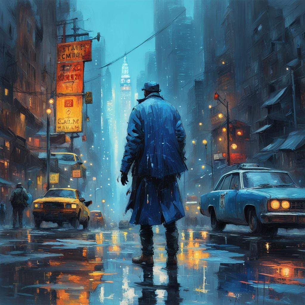 NYC - AI Generated Artwork - NightCafe Creator