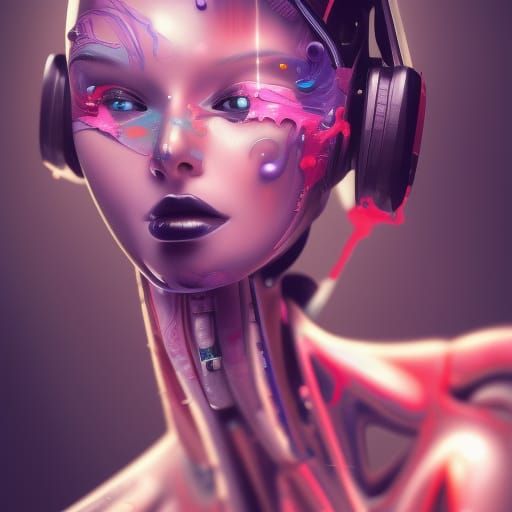 Most Detailed Stunningly Beautiful Technological Advanced Female AI ...