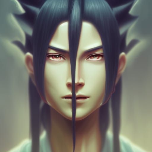 Hashirama Senju from Naruto using Senpō Mokuton: Shin Sūsenju, digital ...