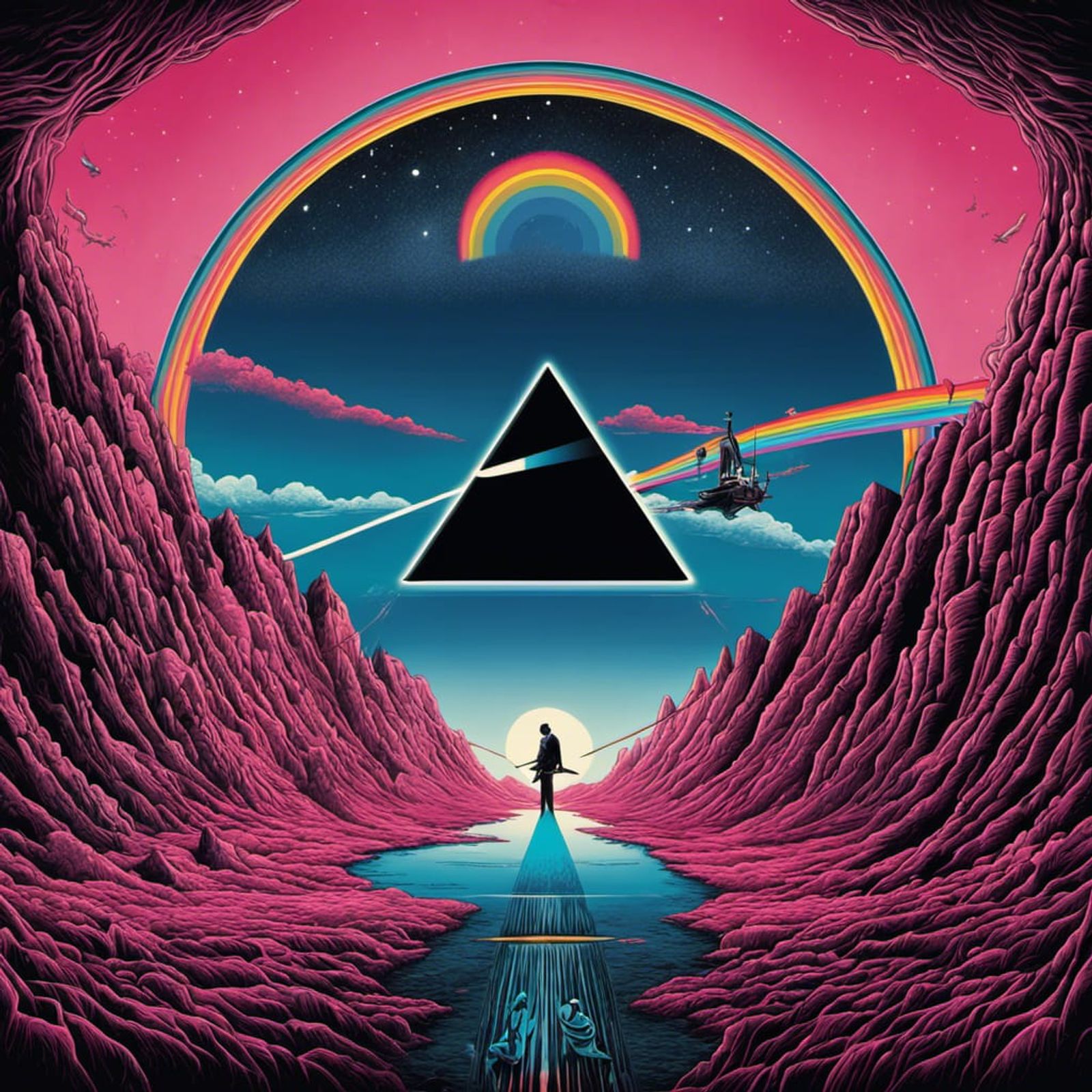 Pink Floyd Album Art {Ideas} (2023) - AI Generated Artwork - NightCafe ...