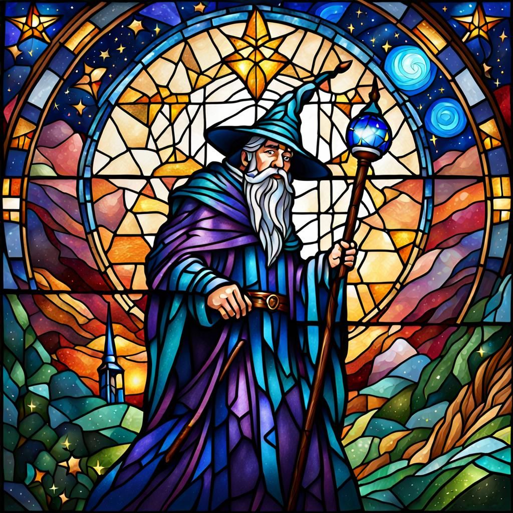 A Wizard's Journey - AI Generated Artwork - NightCafe Creator