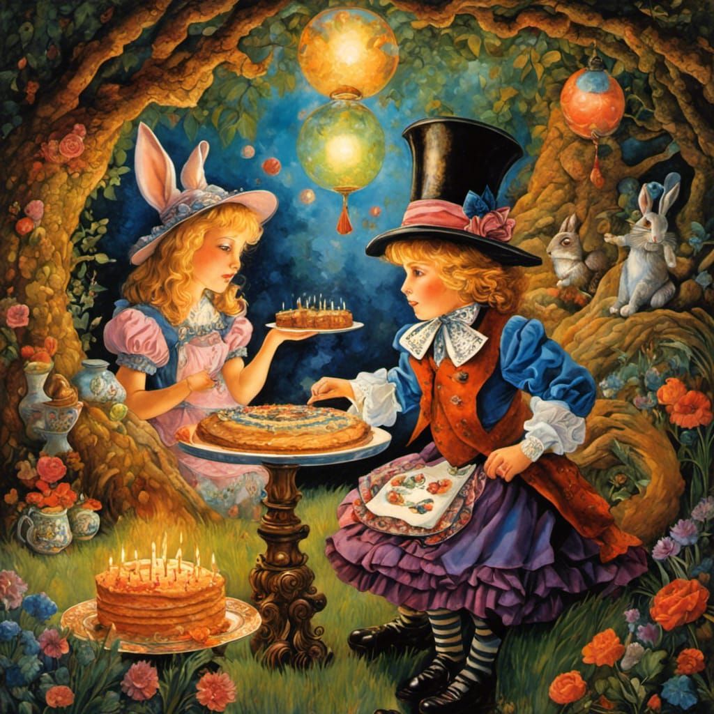 CRAZY BIRTHDAY PARTY 2 - AI Generated Artwork - NightCafe Creator