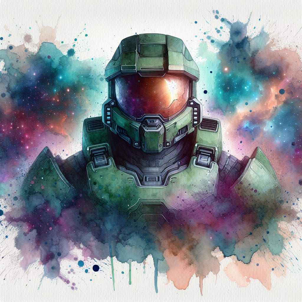 The Master Chief - AI Generated Artwork - NightCafe Creator