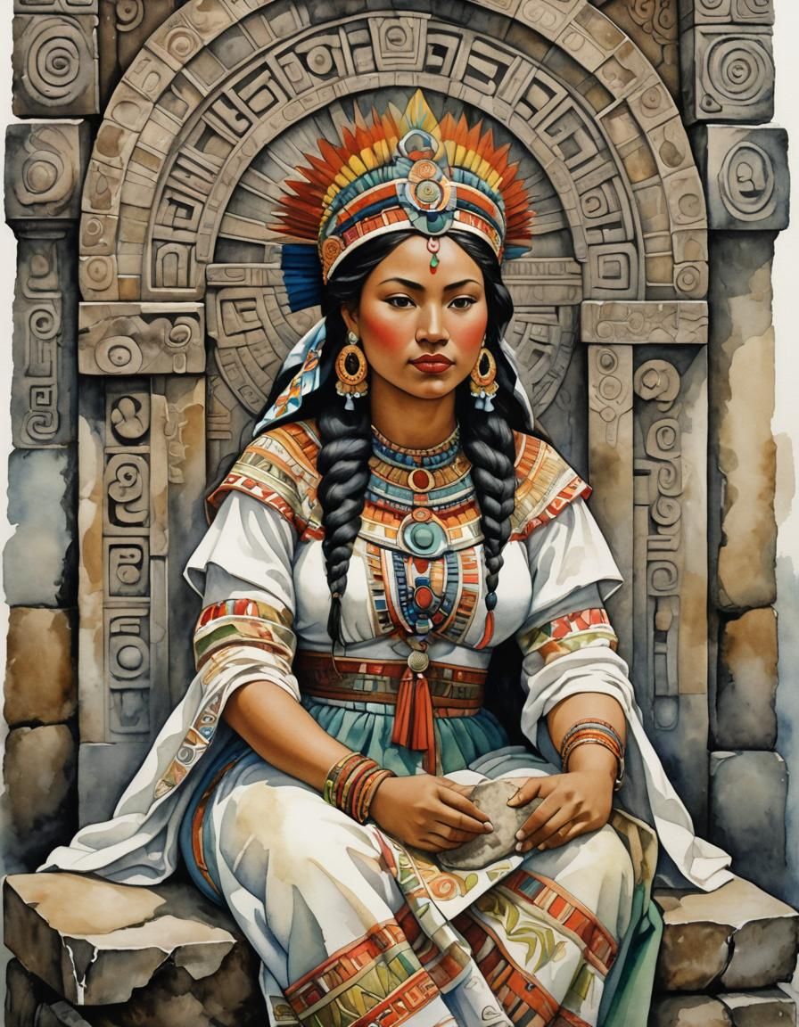 Maya Princess #91 - AI Generated Artwork - NightCafe Creator