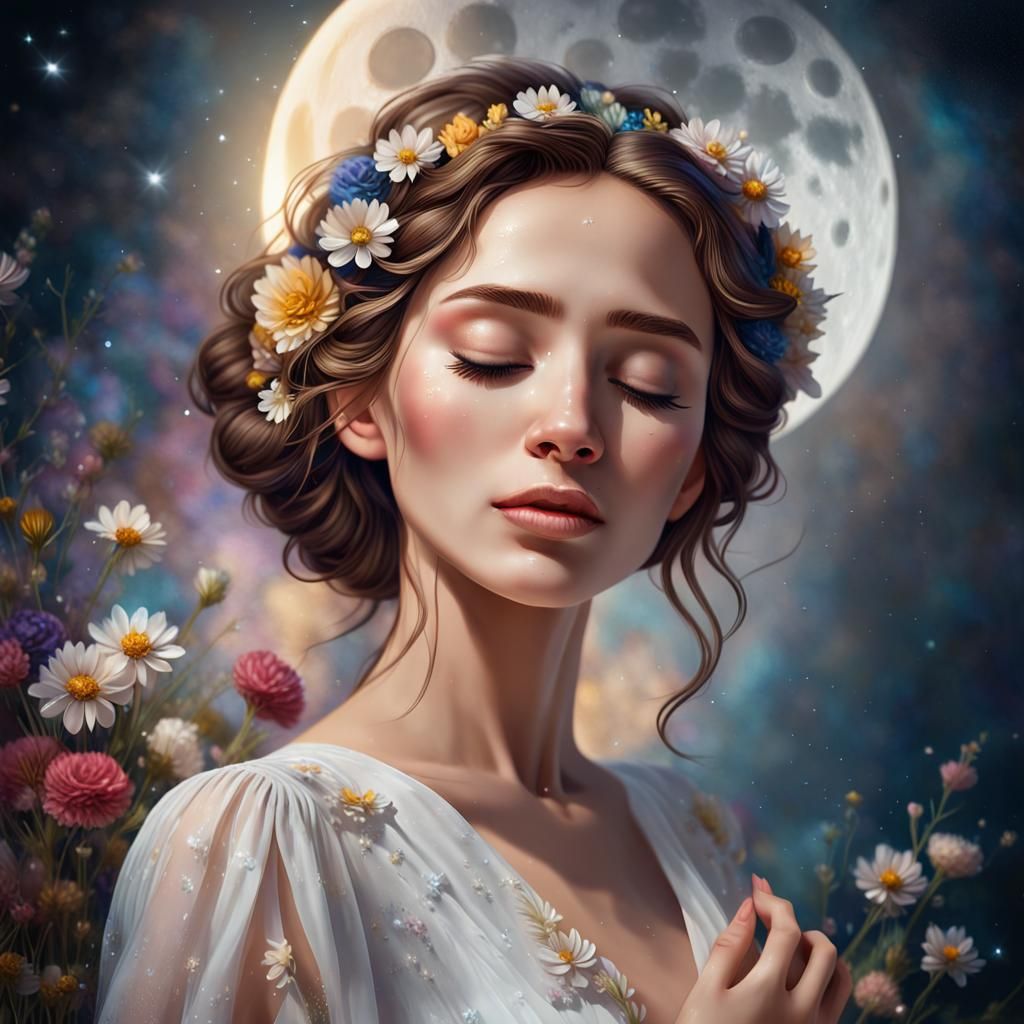 Walks under the Moon are my favourite - AI Generated Artwork ...