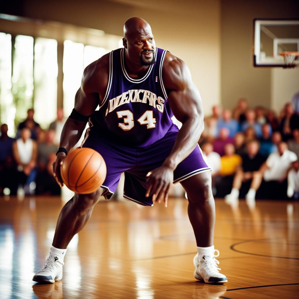 Shaq - AI Generated Artwork - NightCafe Creator
