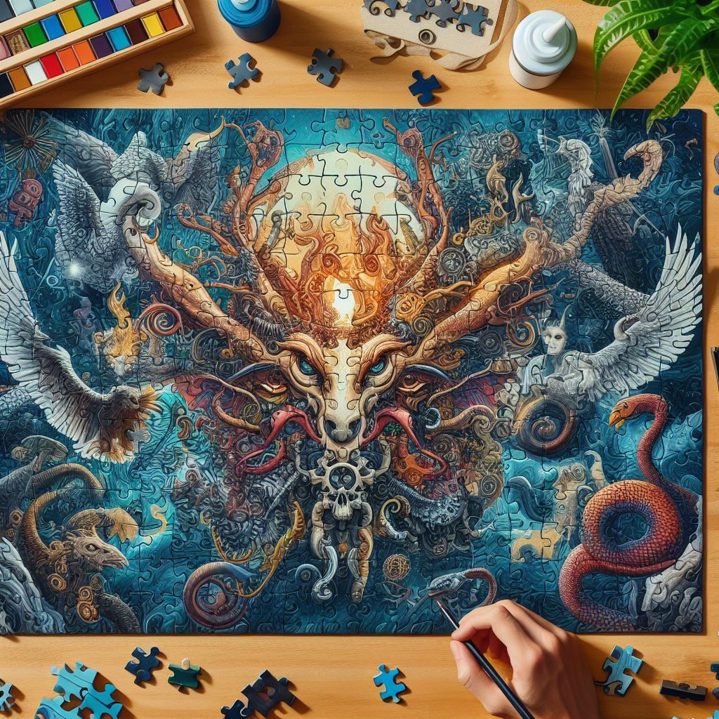 Puzzles - AI Generated Artwork - NightCafe Creator