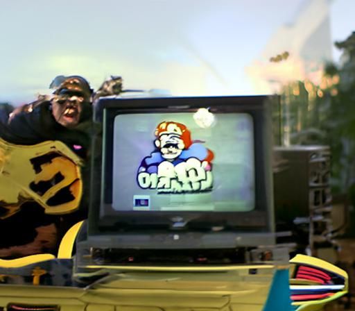 "Obey Wario, Destroy Mario!" Super Mario Land 2 Commercial on TV - AI ...