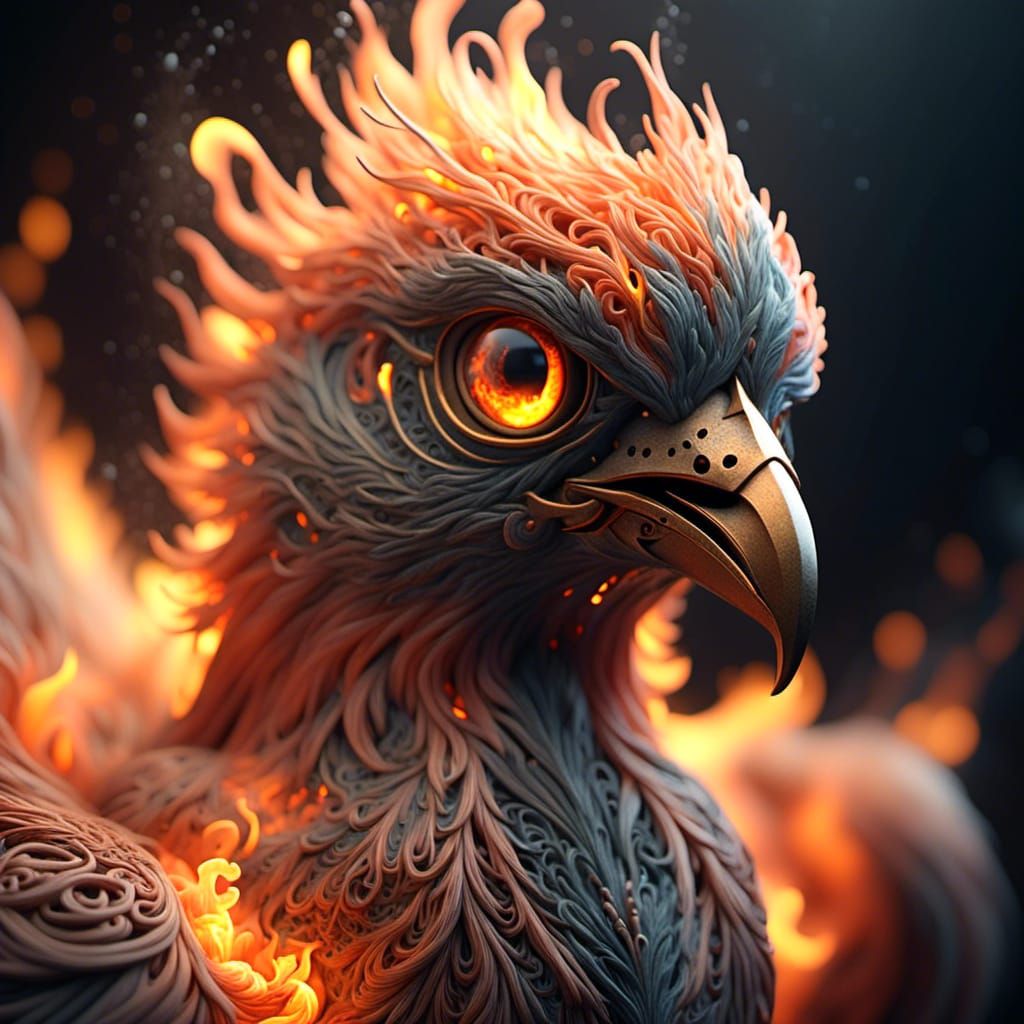 Phoenix Chic - AI Generated Artwork - NightCafe Creator