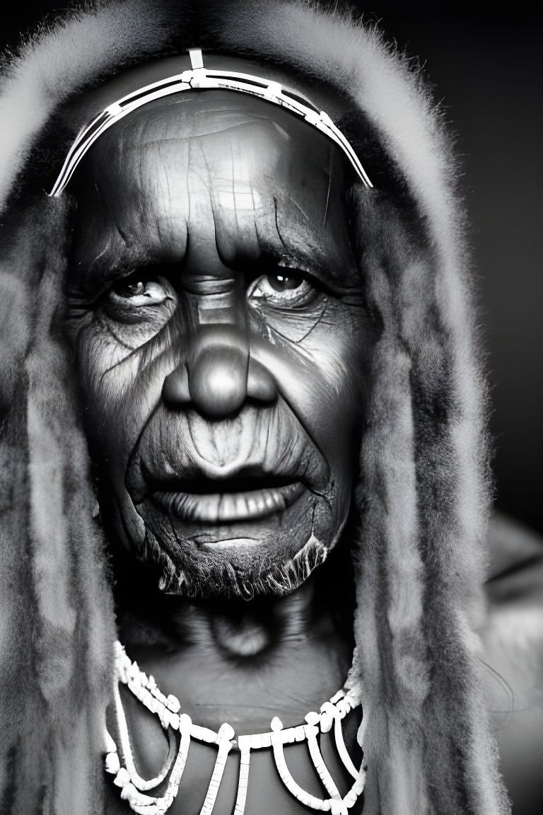 Beautiful Native Australian Aborigine - AI Generated Artwork ...
