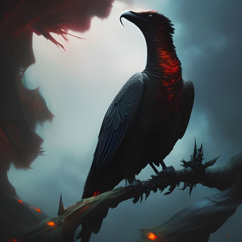 Corvus Malice - AI Generated Artwork - NightCafe Creator