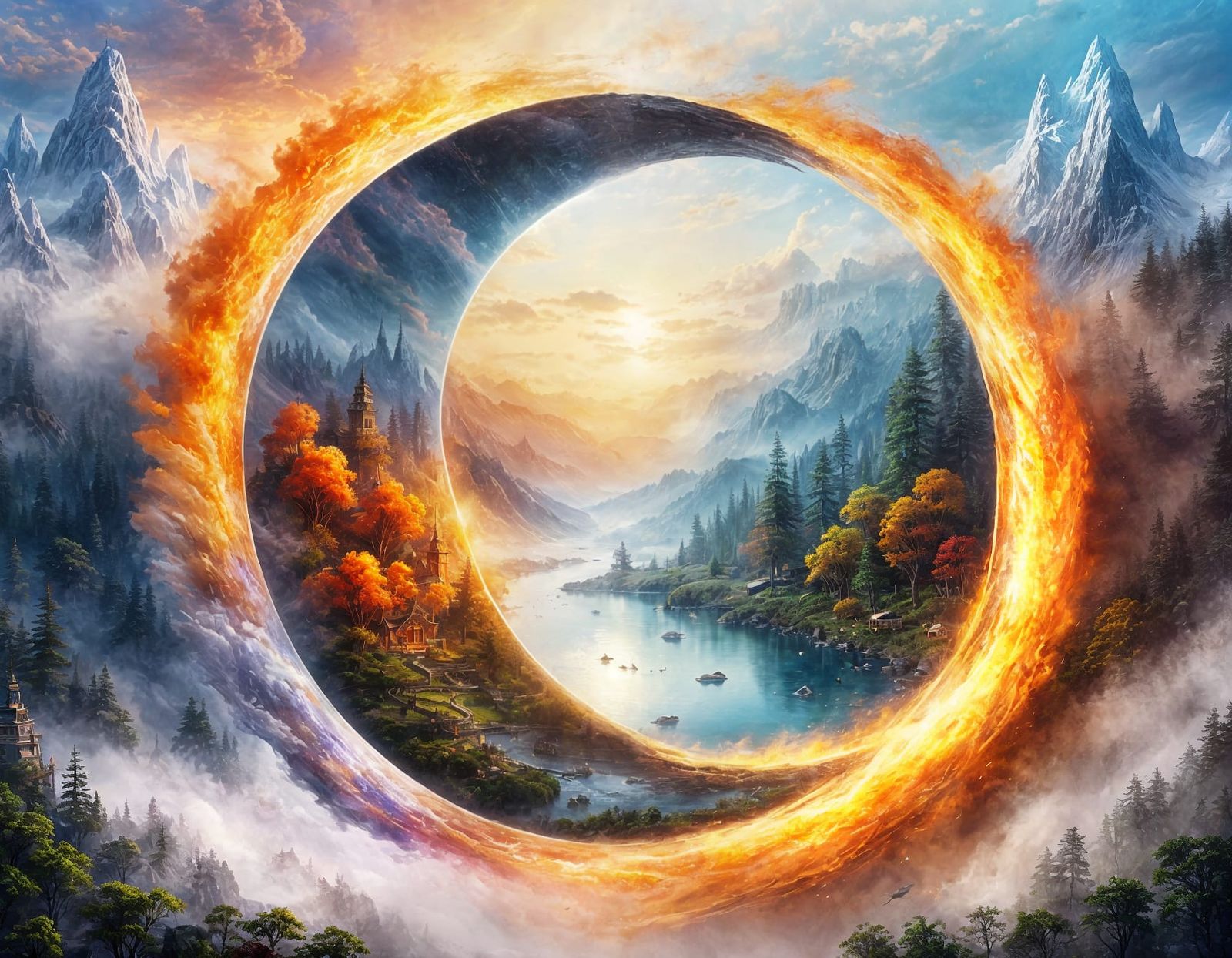 "The Hole In The Multiverse" - Ethereal Circle of Balance, a...