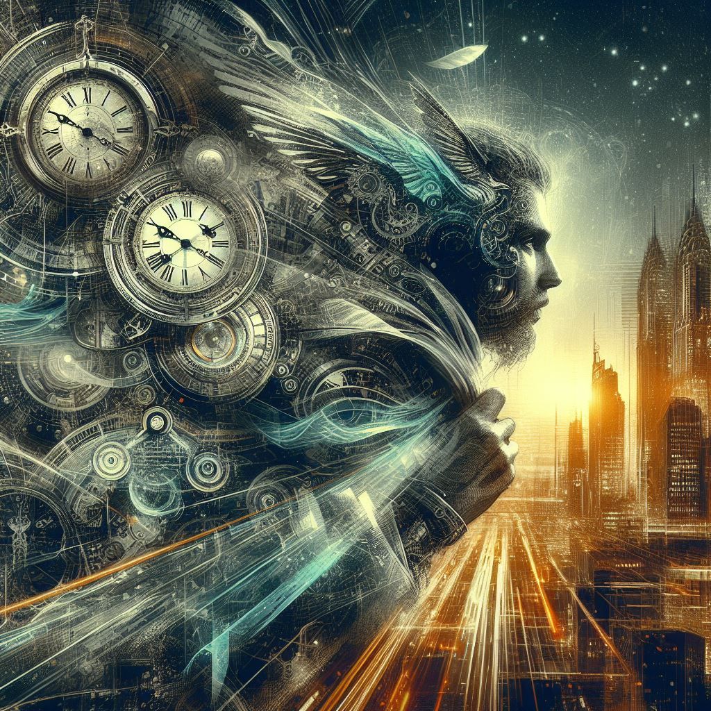 The Time Traveller - AI Generated Artwork - NightCafe Creator
