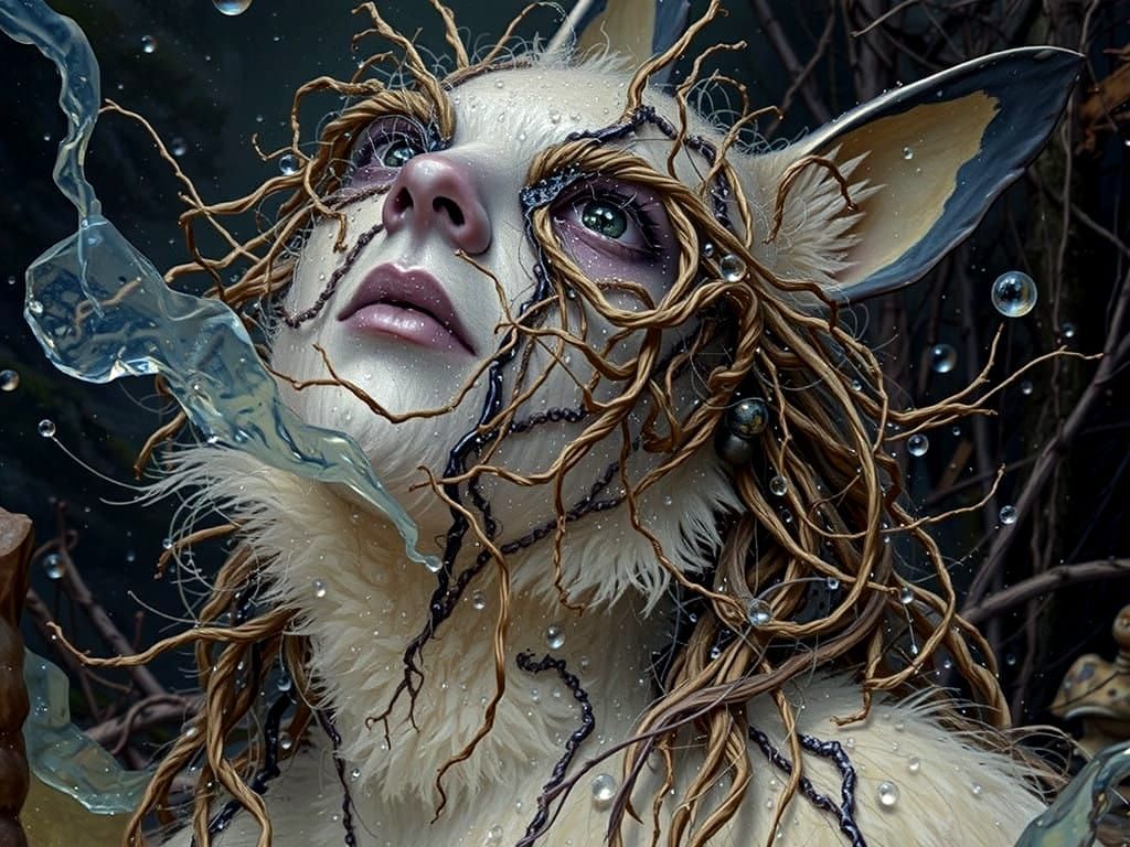 A Sprite - A Fanciful Forest Creature