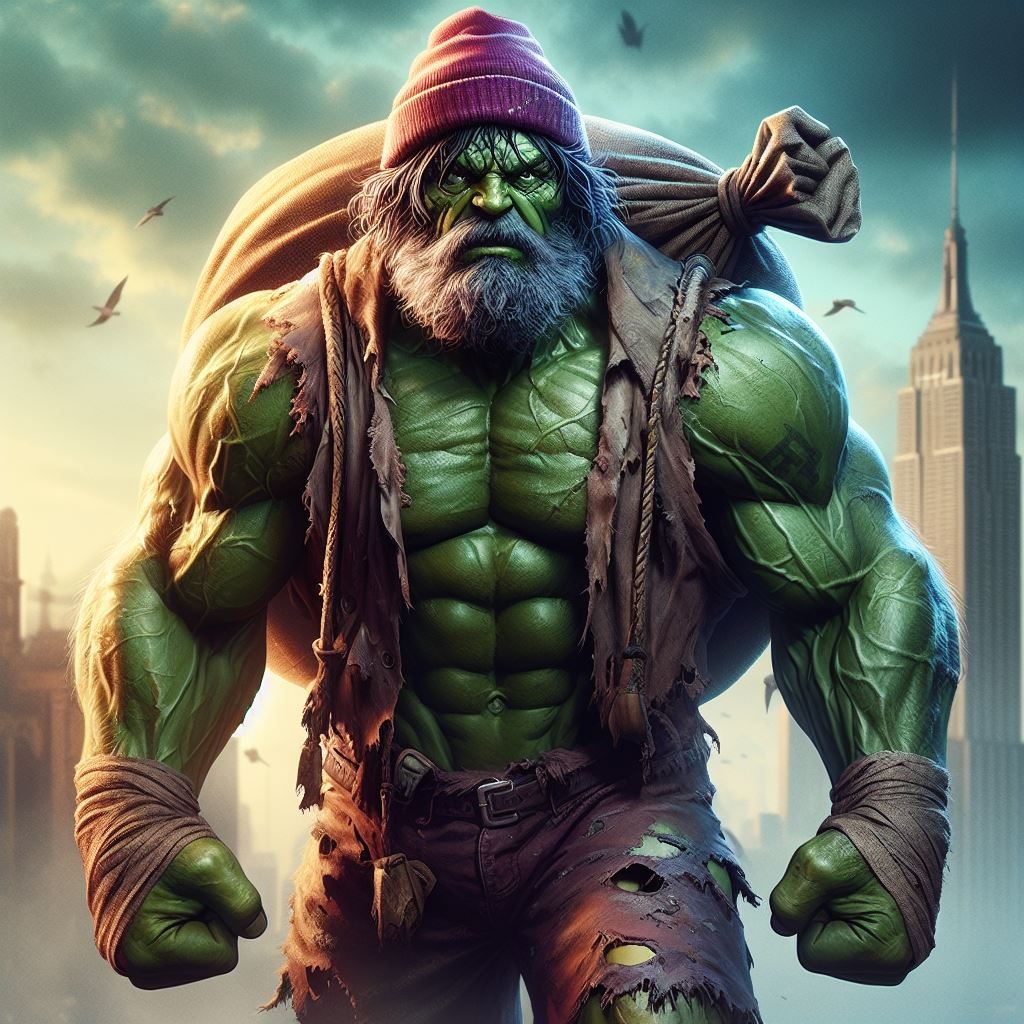 The Incredible Hobo - AI Generated Artwork - NightCafe Creator