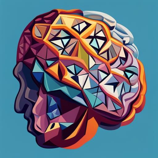 Picasso’s brain - AI Generated Artwork - NightCafe Creator
