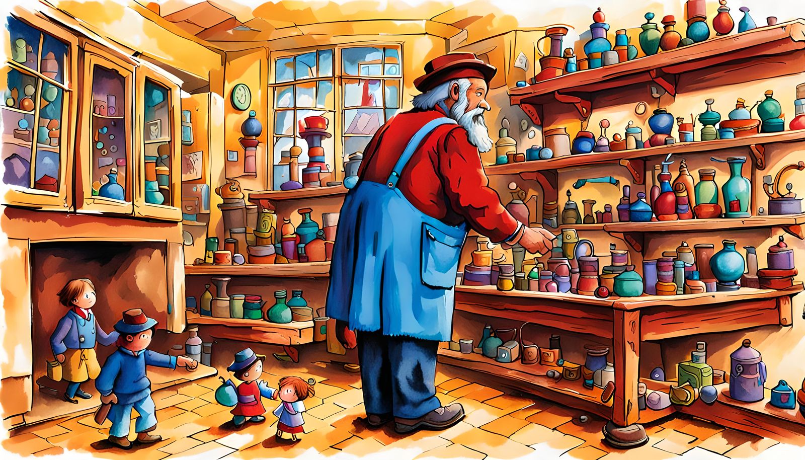 the toymaker - AI Generated Artwork - NightCafe Creator