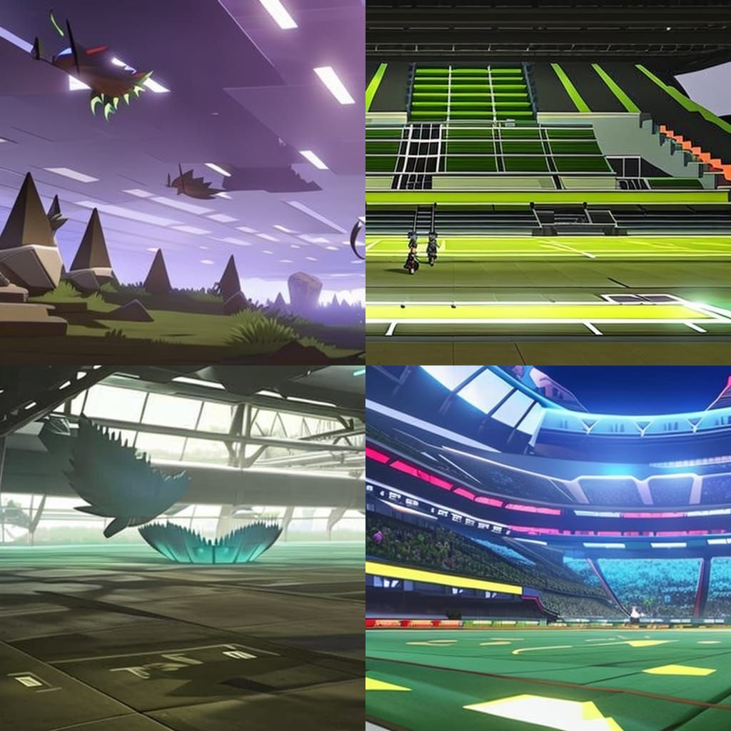 Pokemon Gym - AI Generated Artwork - NightCafe Creator