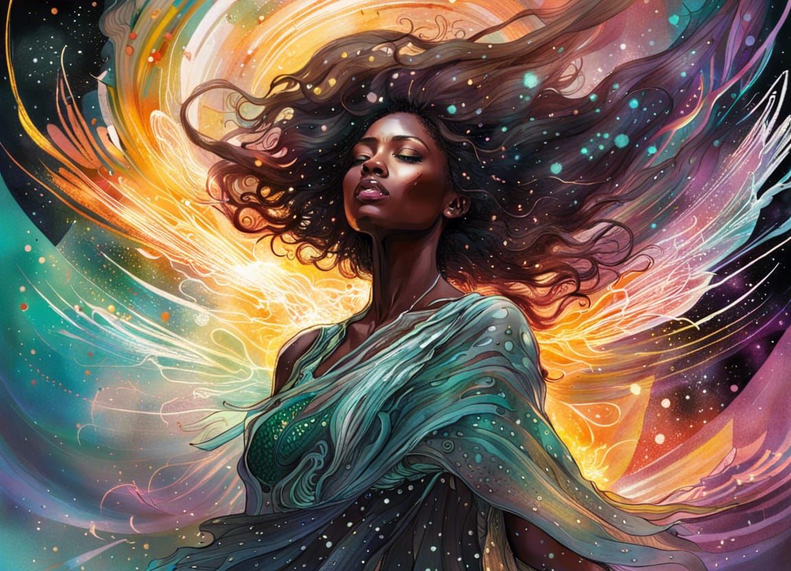 Angelic Healing #5 - AI Generated Artwork - NightCafe Creator