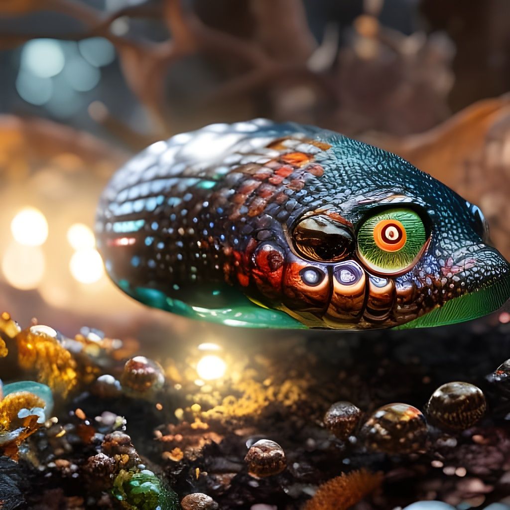 Oyster/Slug - AI Generated Artwork - NightCafe Creator