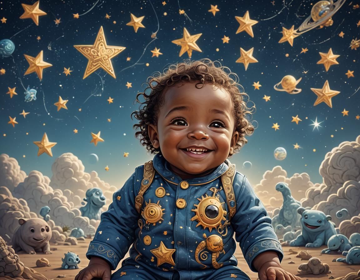 Twinkle twinkle little star - AI Generated Artwork - NightCafe Creator