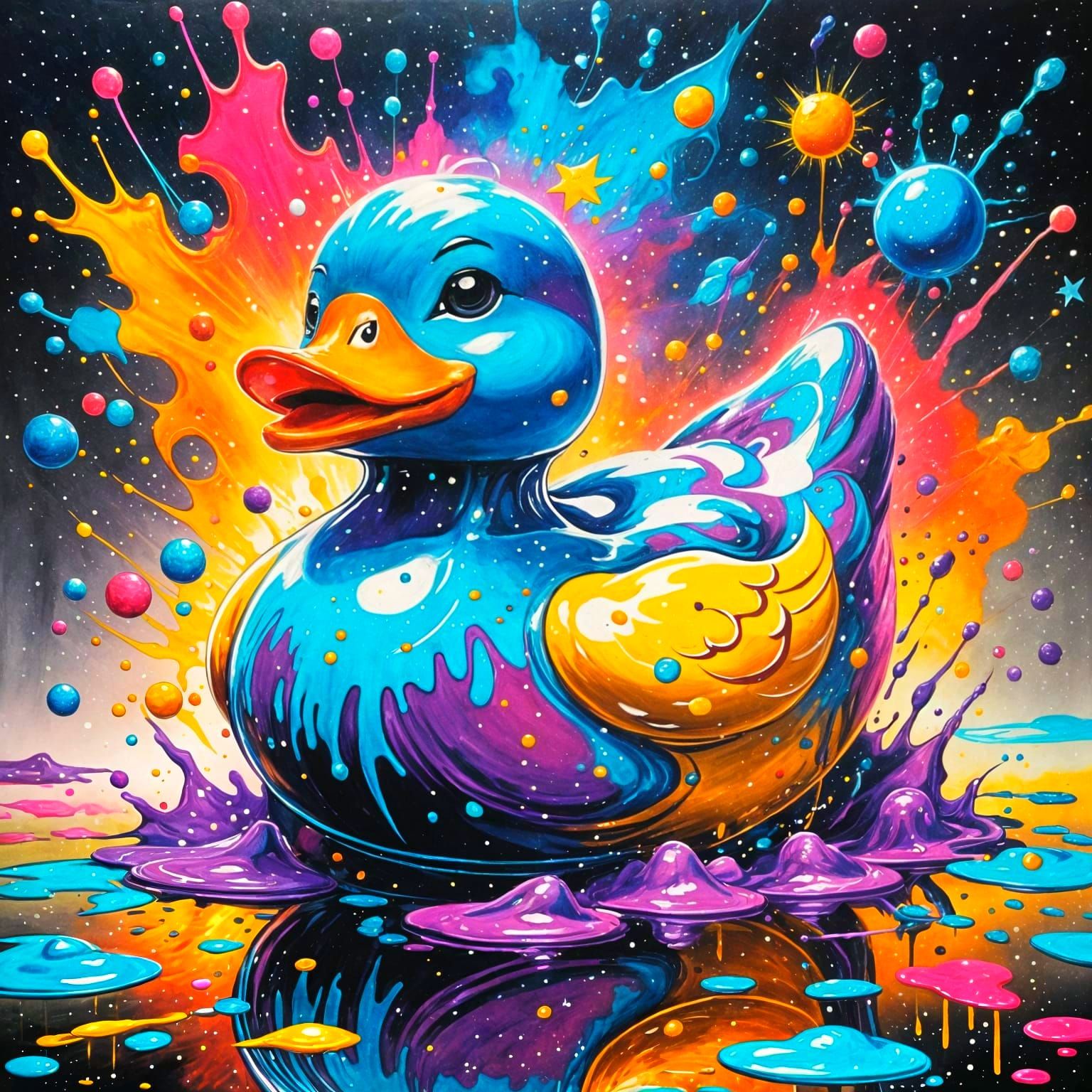 Quack quack - Cosmic Rubber Duck Delight