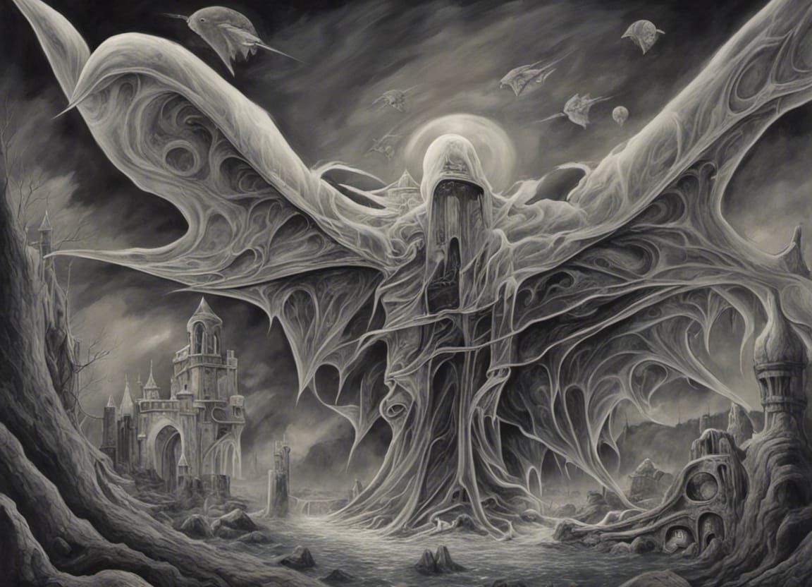 The Ghoul of Iver-Dren - AI Generated Artwork - NightCafe Creator