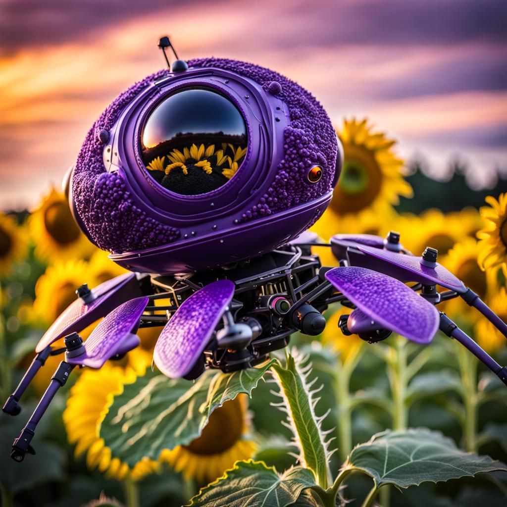 Alien micro spaceship - AI Generated Artwork - NightCafe Creator