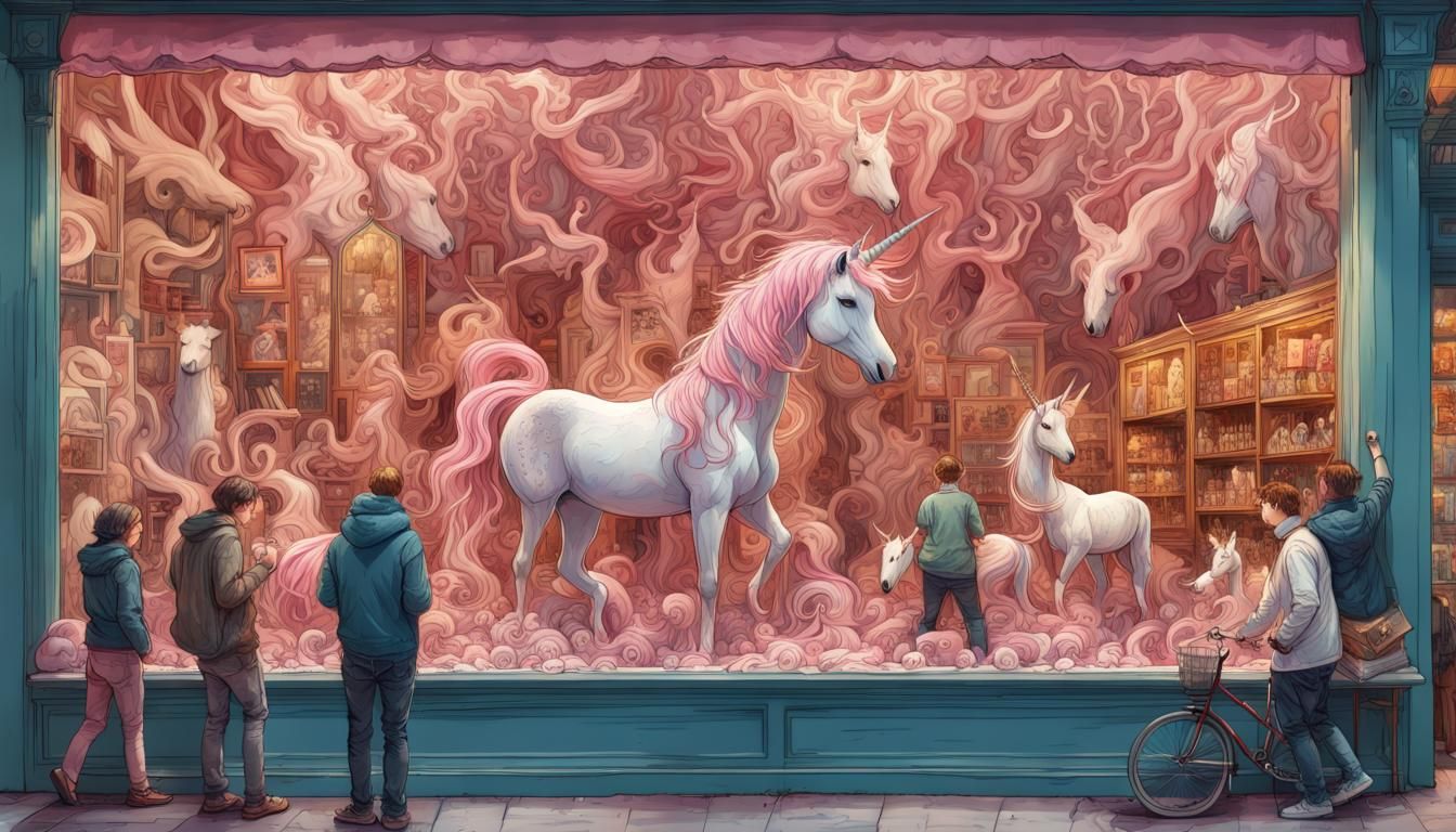 The magic toy store. - AI Generated Artwork - NightCafe Creator