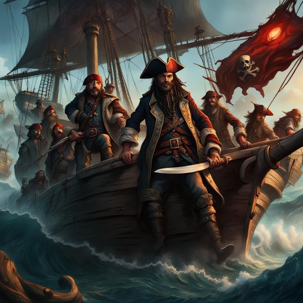 On the third day of their journey, the Blackhearts were ambushed by a ...