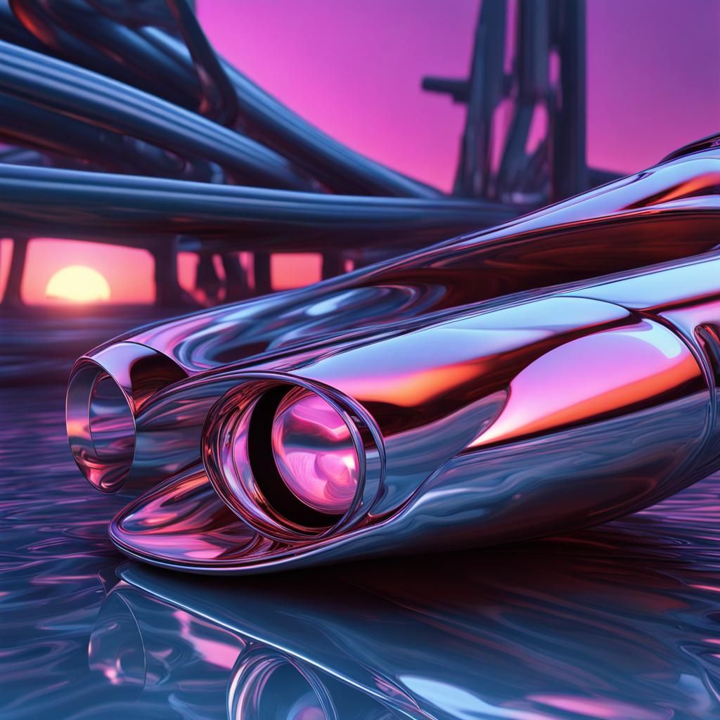 action jackson, futuristic style, headlight, twist, swirl, dynamic ...