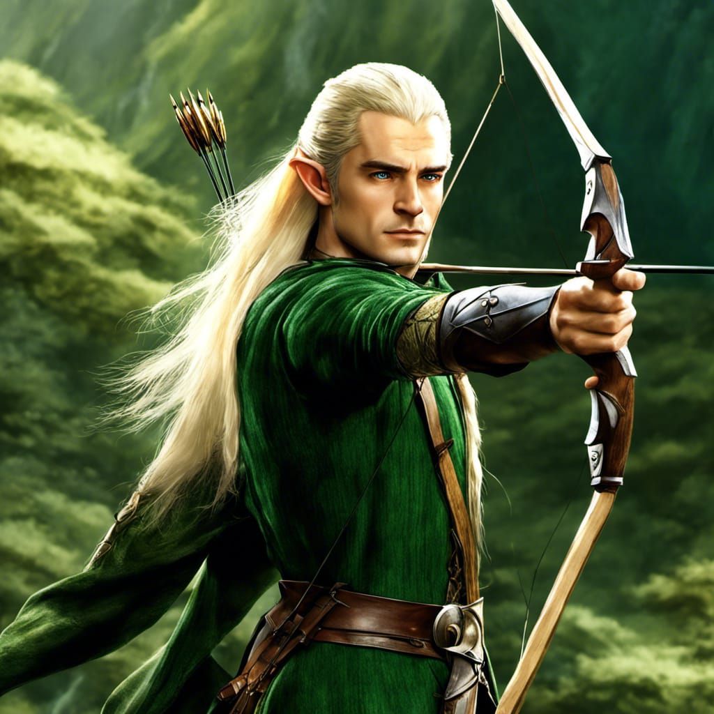 Legolas - AI Generated Artwork - NightCafe Creator