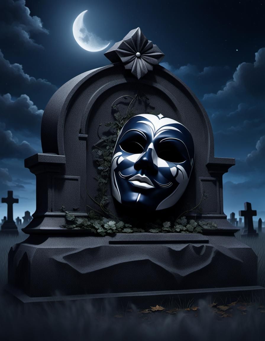 The mask has fallen 2 - AI Generated Artwork - NightCafe Creator