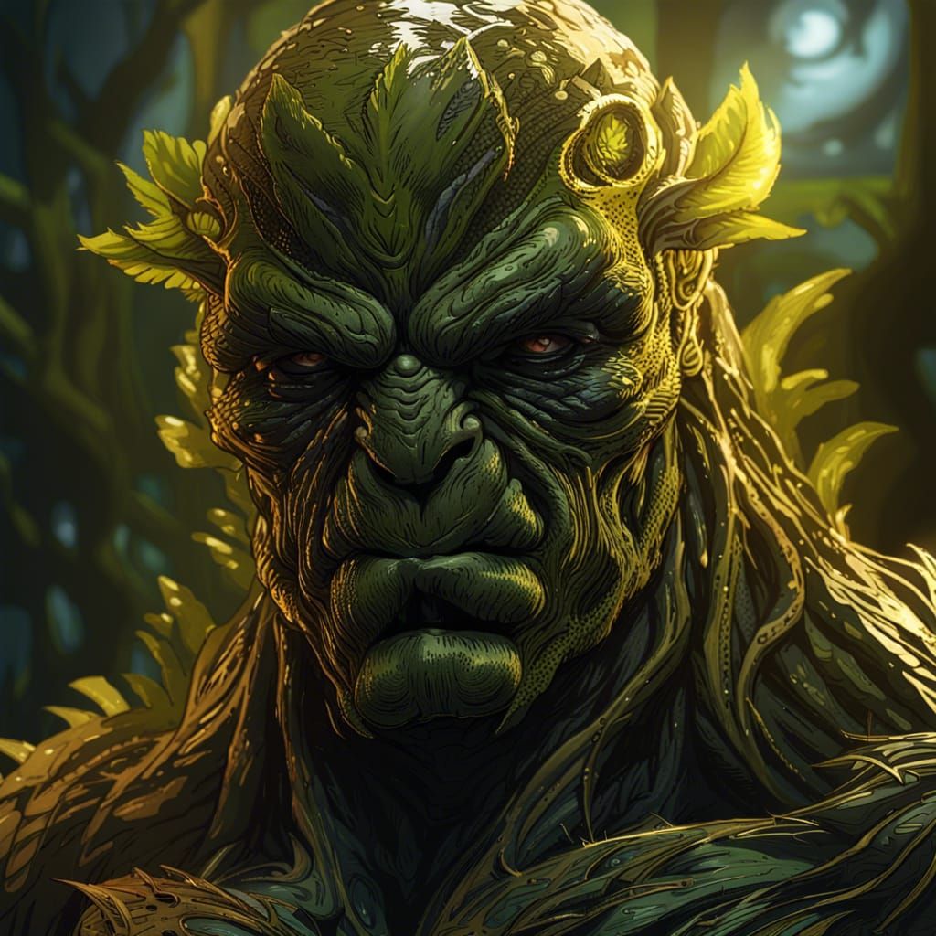 Swamp-Thing - AI Generated Artwork - NightCafe Creator