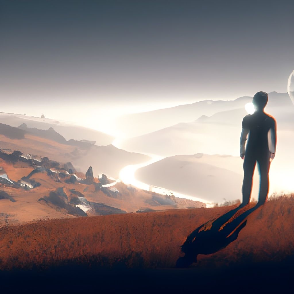 Watching Strange strange shadows rolling across the countryside - AI ...