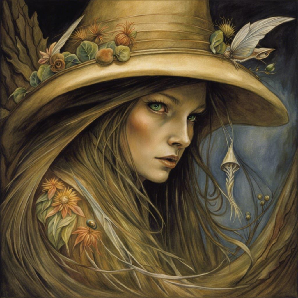 By Brian Froud , fantasy portal to another world (SDXL Artist Study ...