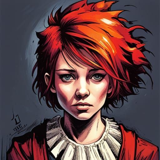 Waif - AI Generated Artwork - NightCafe Creator