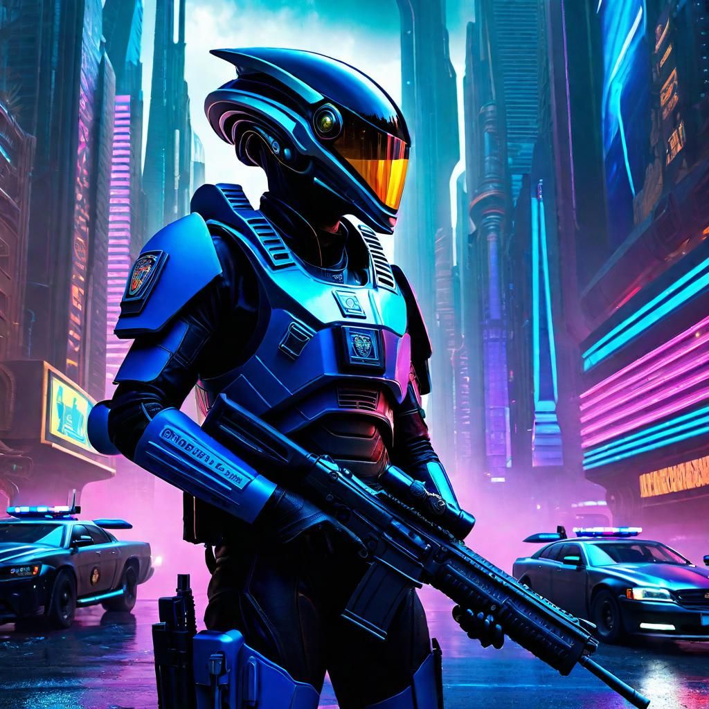 Robocop - AI Generated Artwork - NightCafe Creator