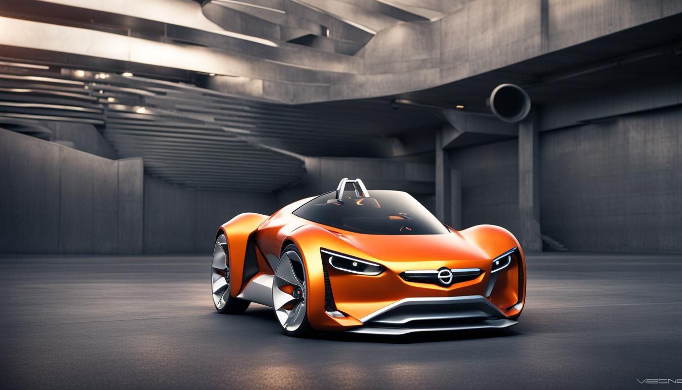 2024 Opel Speedster X-Nova PHEV - AI Generated Artwork - NightCafe Creator