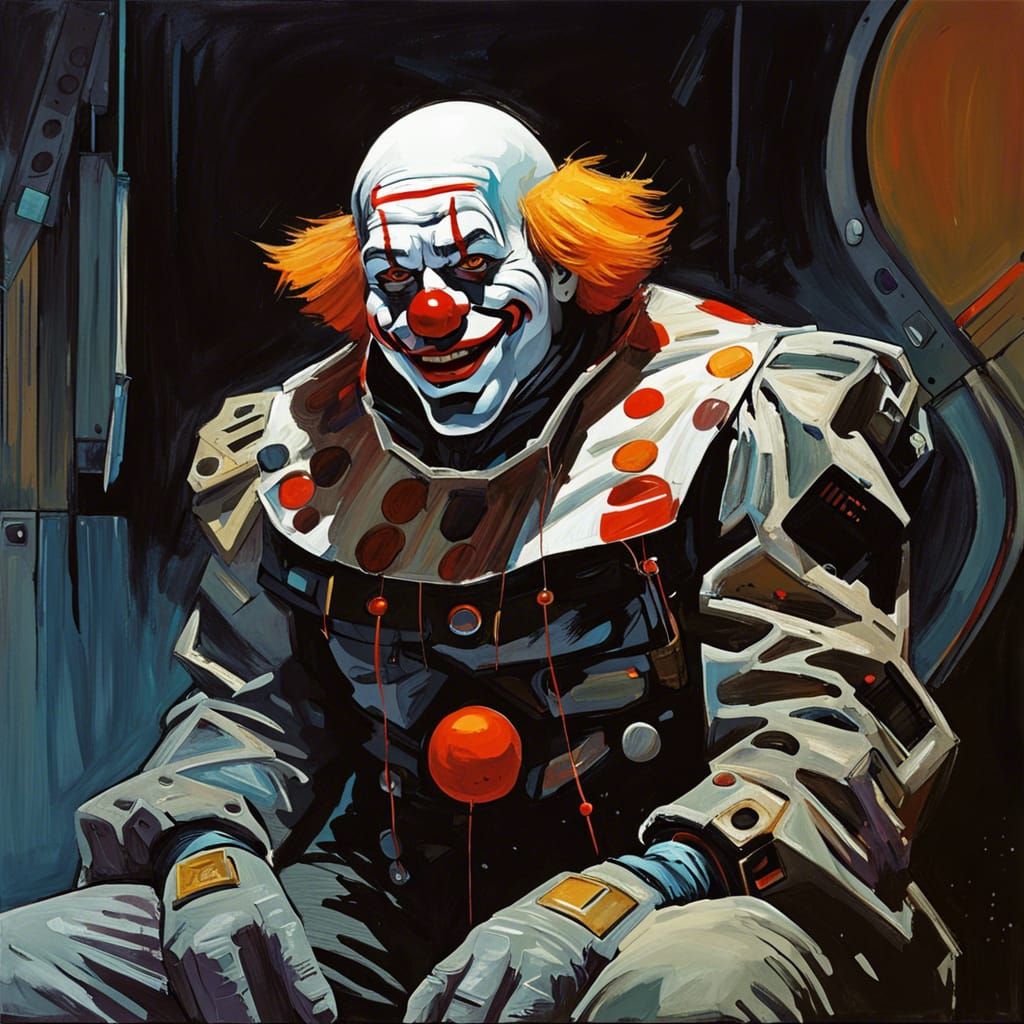 Oppressive anarchist insane psychopath clown cyborg - AI Generated ...