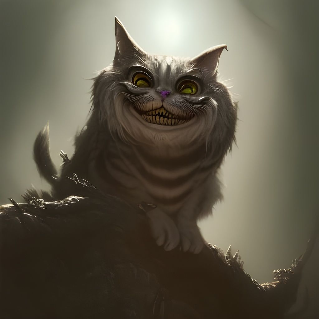 Cheshire Cat - AI Generated Artwork - NightCafe Creator