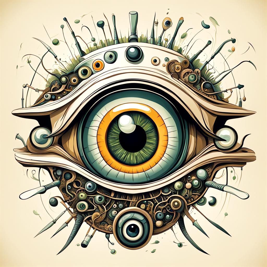 Predictive text challenge: Simple organic biological mechanical eyes ...