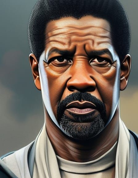 Denzel Washington - AI Generated Artwork - NightCafe Creator