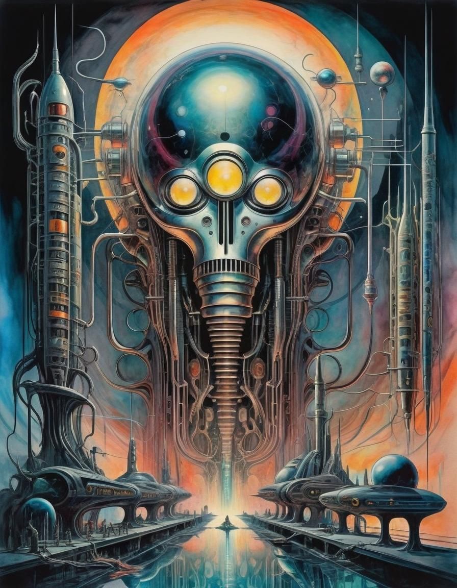 Sci-fi 2075 - AI Generated Artwork - NightCafe Creator