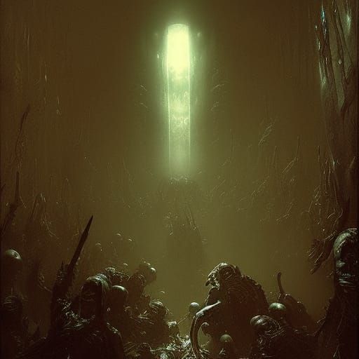 Aliens - AI Generated Artwork - NightCafe Creator