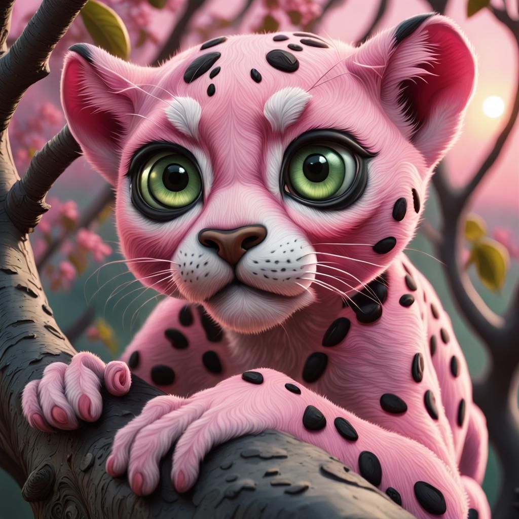 Spotted Pinky - AI Generated Artwork - NightCafe Creator